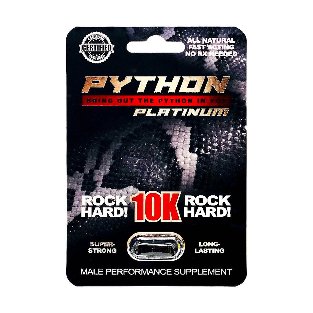 Python 10K Platinum Enhancement Pill • Thugmart.com – PPI